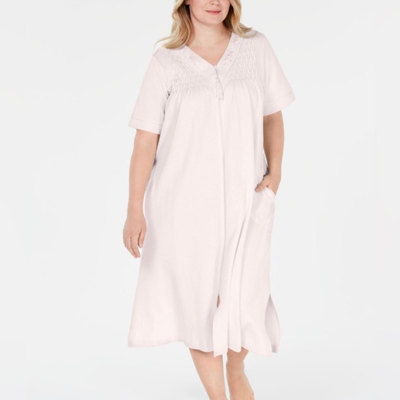 Miss Elaine | Intimates & Sleepwear | Miss Elaine Womens Pink Plussize ...